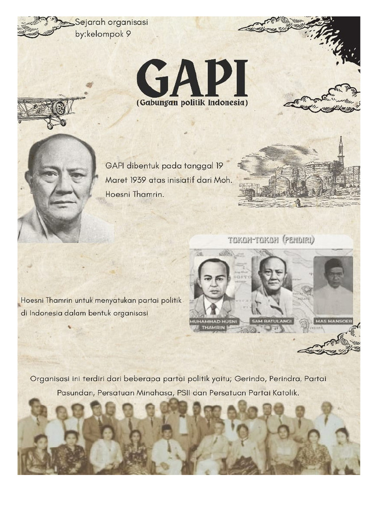 Sejarah GAPI dan Taman Siswa | PDF