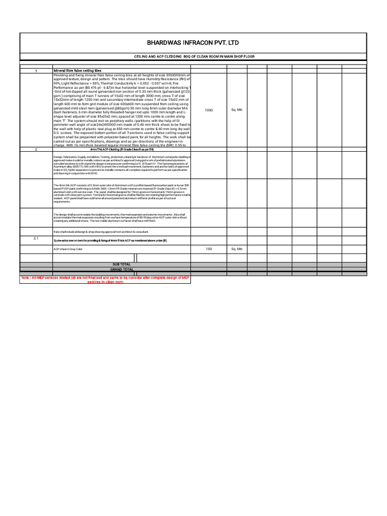 Shop - Floor - Clean - Room - Partition - Ceiling - and - Acp ...