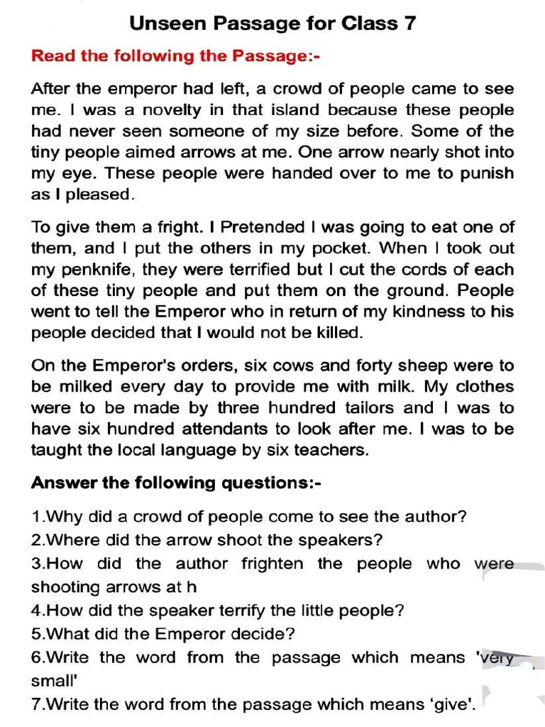 Reading Passage 2 G-7 2024-25 | PDF | Poetry