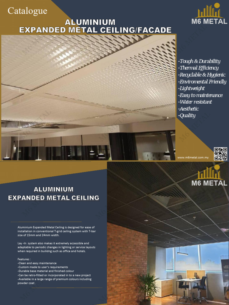 Catalogue Expanded Ceiling & Facade | PDF | Building Technology ...