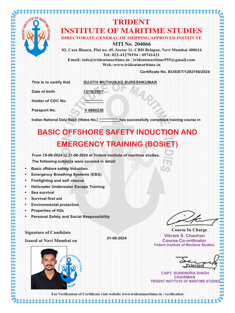 Sujith Muthukad Sureshkumar | PDF | Science & Mathematics | Technology & Engineering