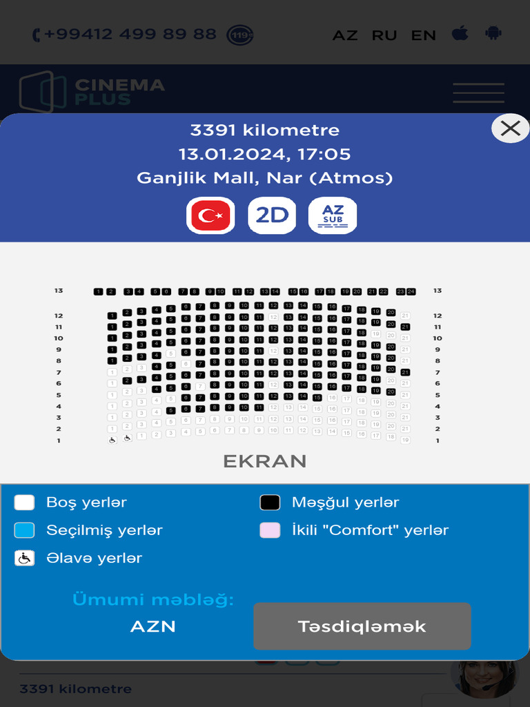 3391 Kilometre - CinemaPlus | PDF