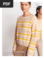 Cardigan Fleur by Mochi Knits | PDF | Knitting | Basic Knitted Fabrics