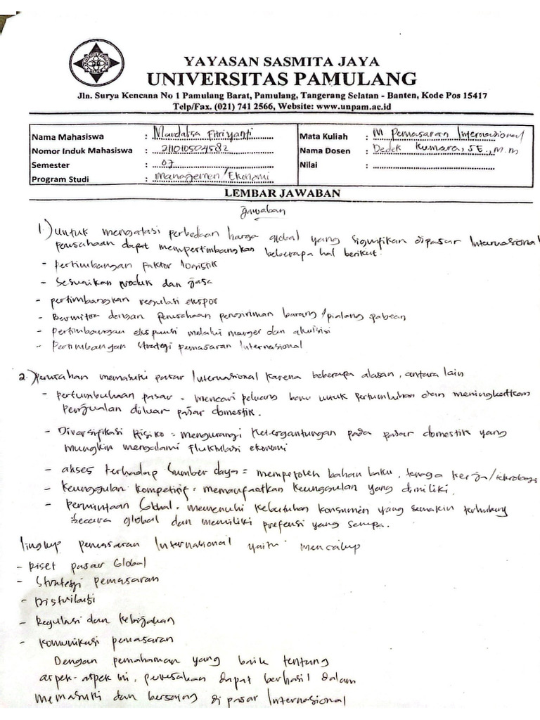 Mardalisa Fitriyanti - 211010504582 - M.Pema | PDF