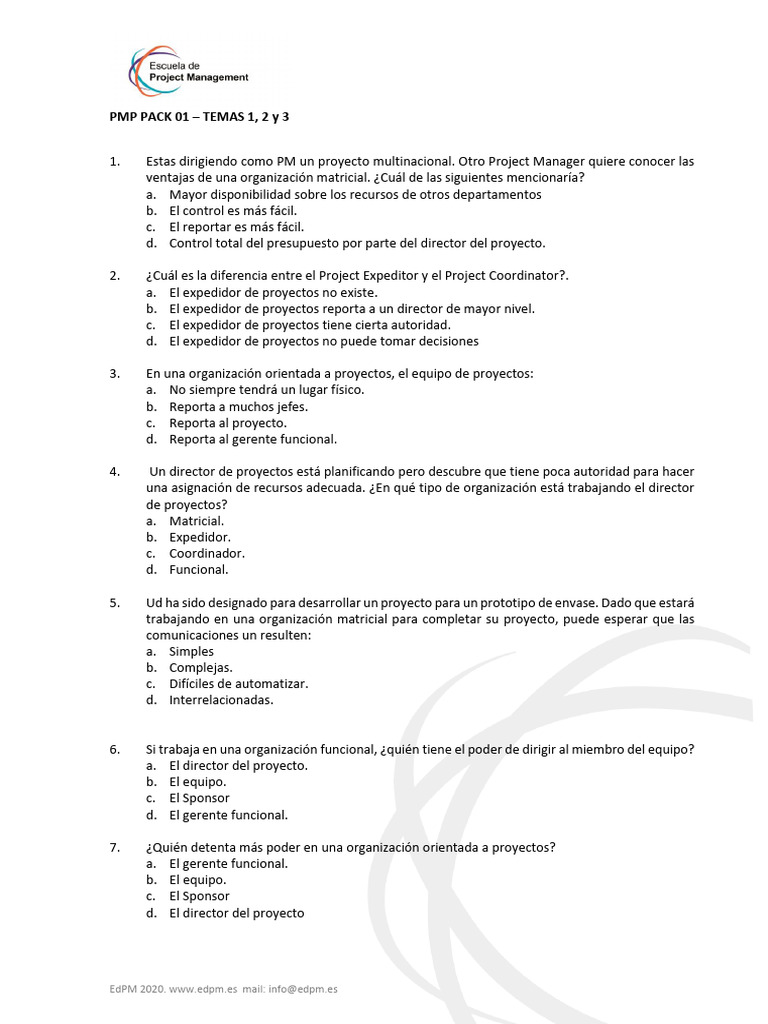 Pack 1, Temas 1, 2 y 3. Rev.1 | PDF | Planificación estratégica | Planificación