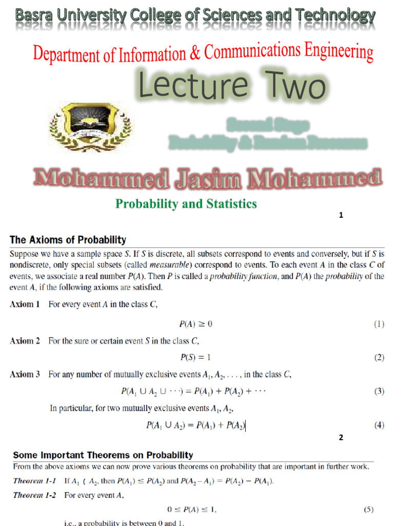 Lecture Two | PDF