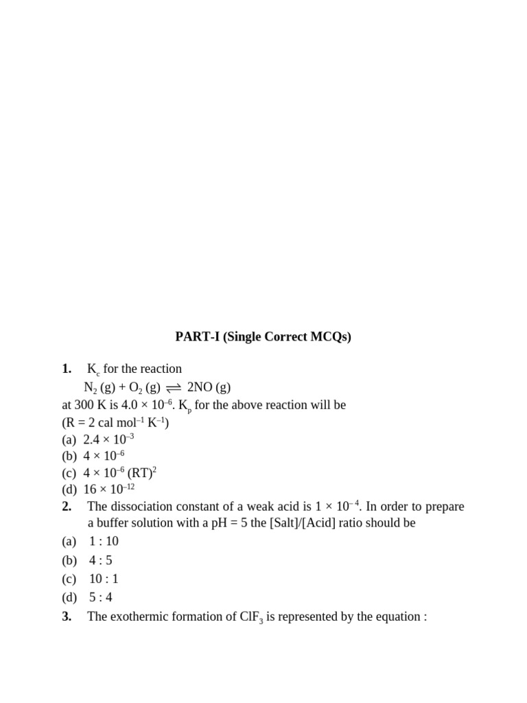 dpp1 Equilibrium | PDF | Solubility | Chemical Equilibrium
