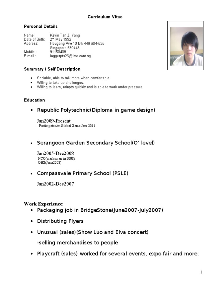 Kevin's Resume | PDF