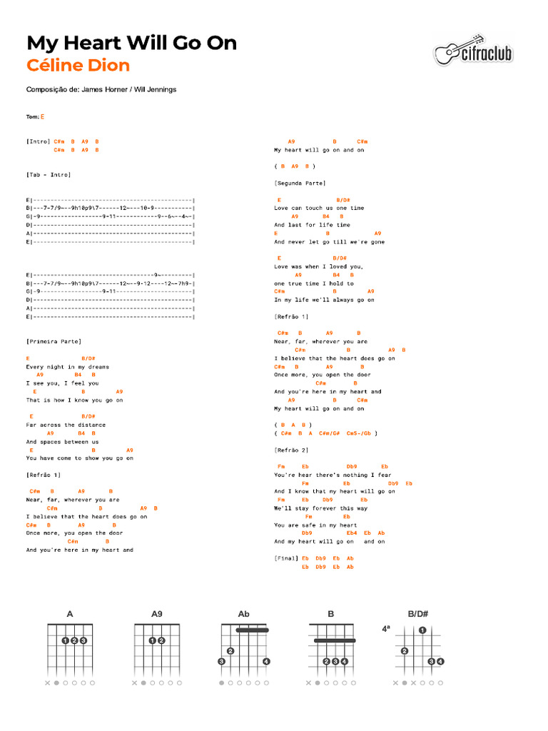 My Heart Will Go On | PDF