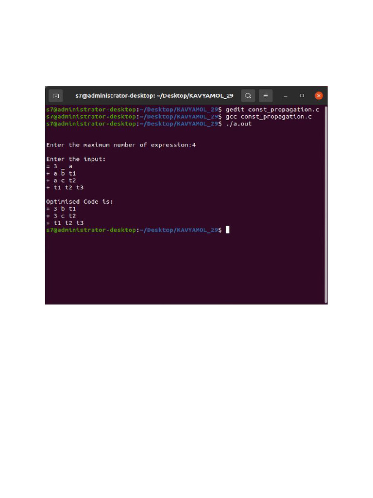Const Propagation | PDF