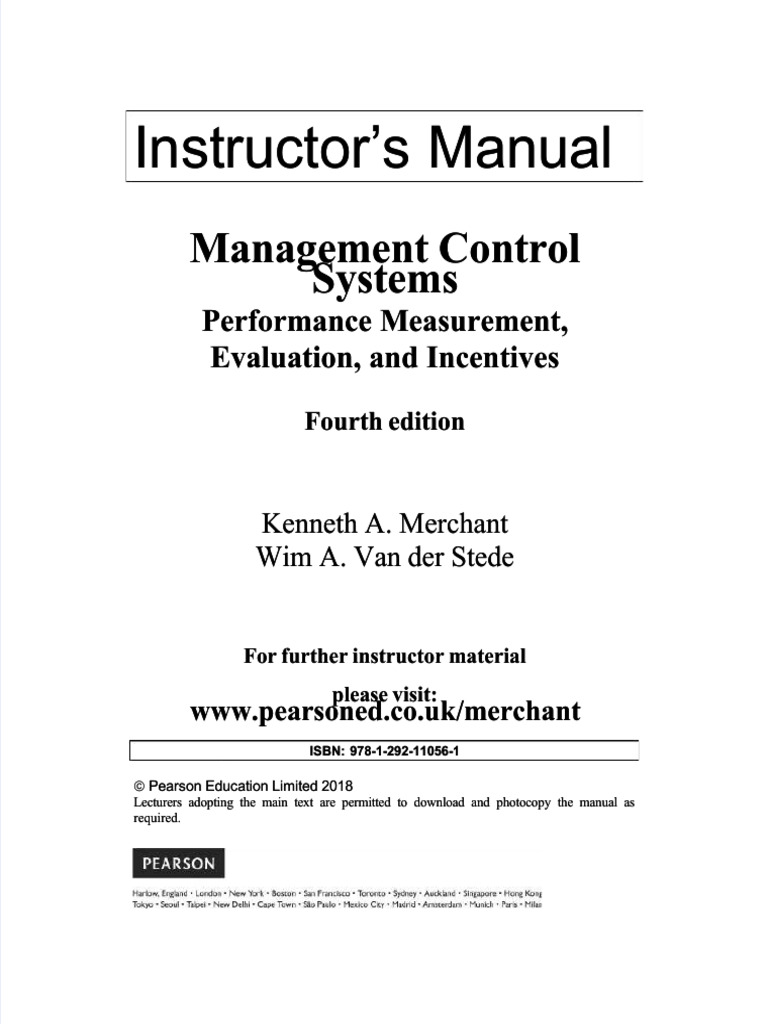 PDF Instructors Manual - Compress | PDF | Enterprise Risk Management ...