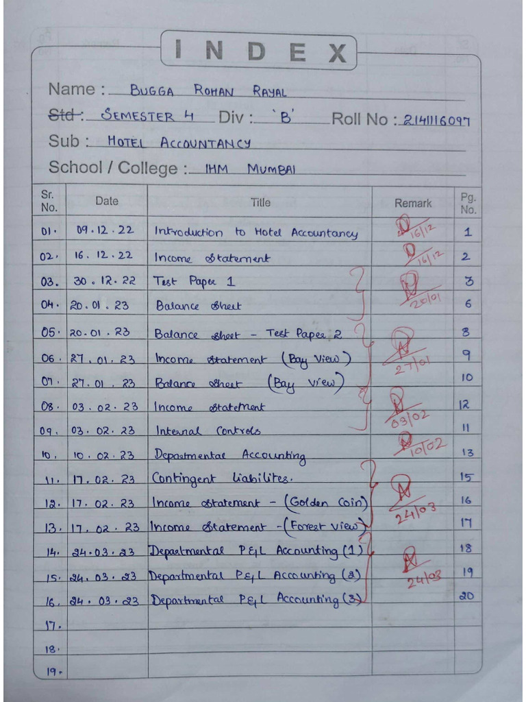 Semester 3&4 - Accountancy | PDF