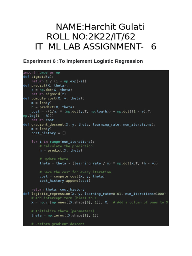 Experiment 6 | PDF | Teaching Methods & Materials | Science & Mathematics