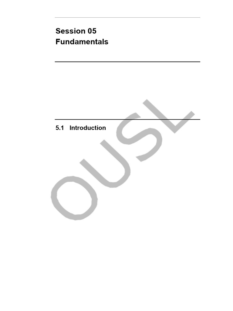 Session 05 | PDF | Electron | Atoms