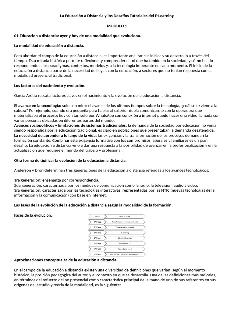 Desafíos de la Educación a Distancia | PDF | Educación a distancia ...