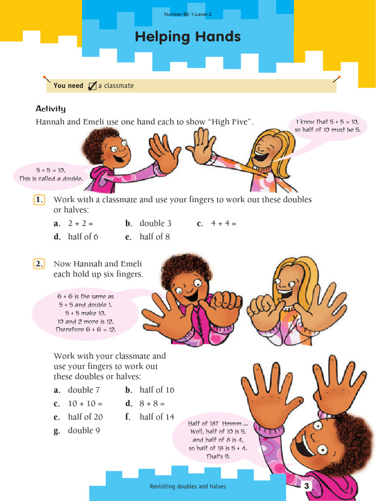 Helping Hands Activity | PDF