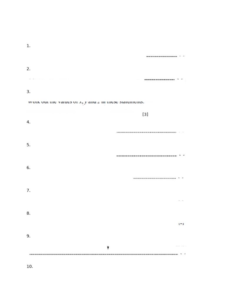 GR9 MATHS EXAM FinalExam | PDF