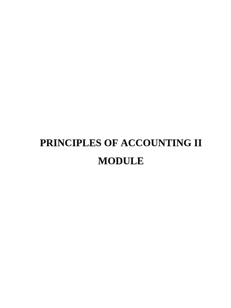 Accounting (Principle One | PDF | Cost Of Goods Sold | Inventory