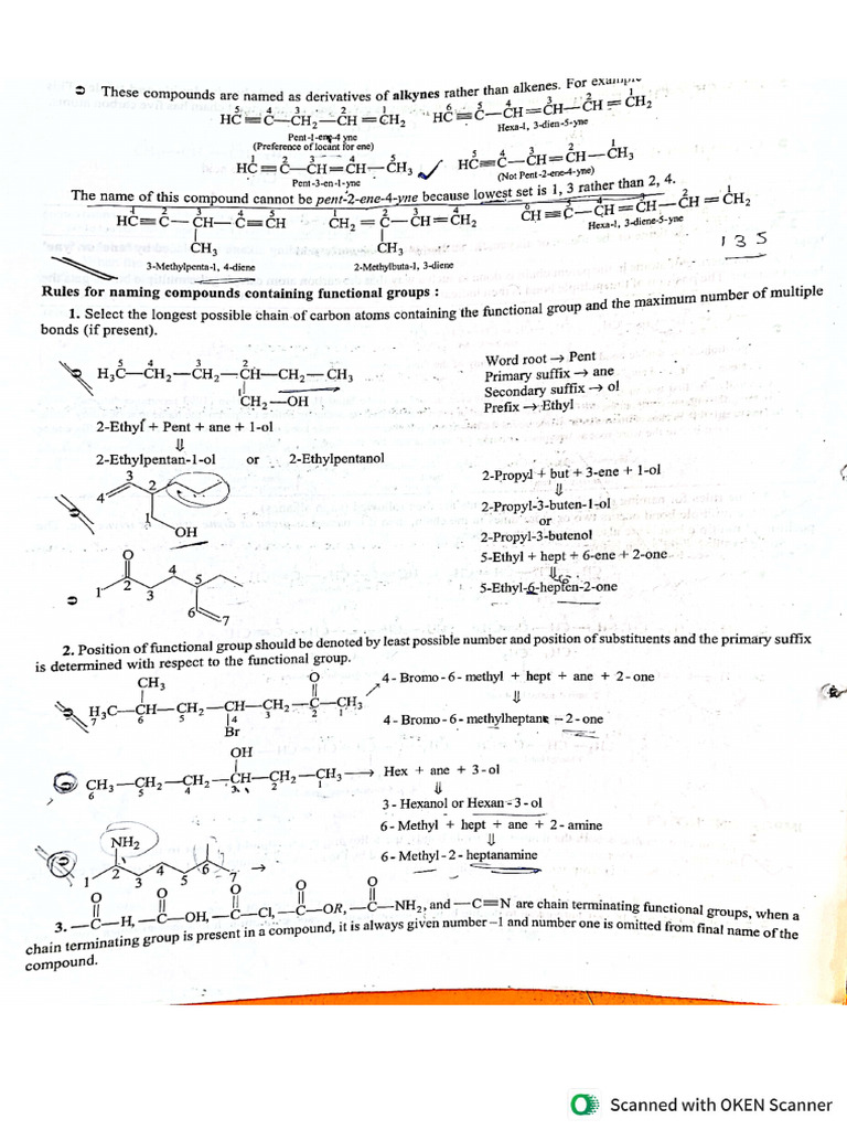 Iupac Nomenclature | PDF