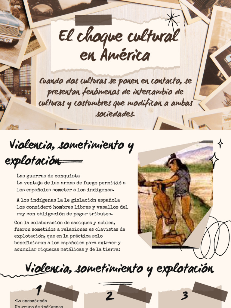 Choque cultural en América: impacto y cambios | PDF | Historia