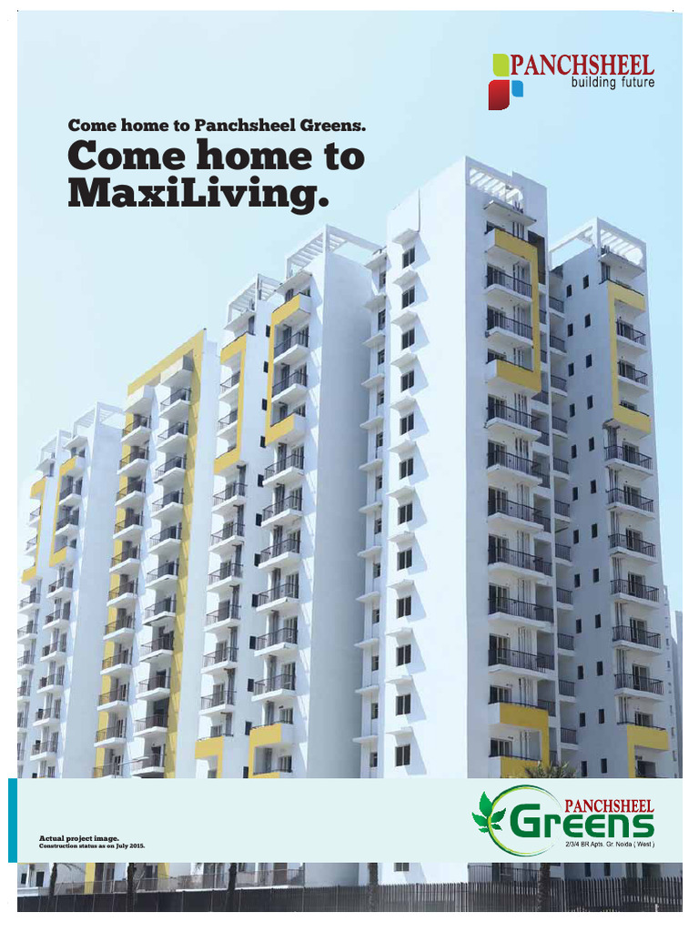 Panchsheel Greens Brochure | PDF