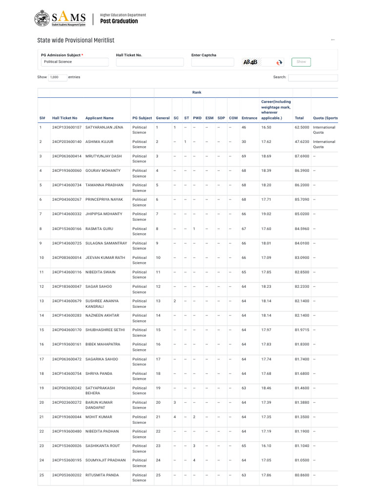 SAMS - Student Academic Management System (SAMS) | PDF