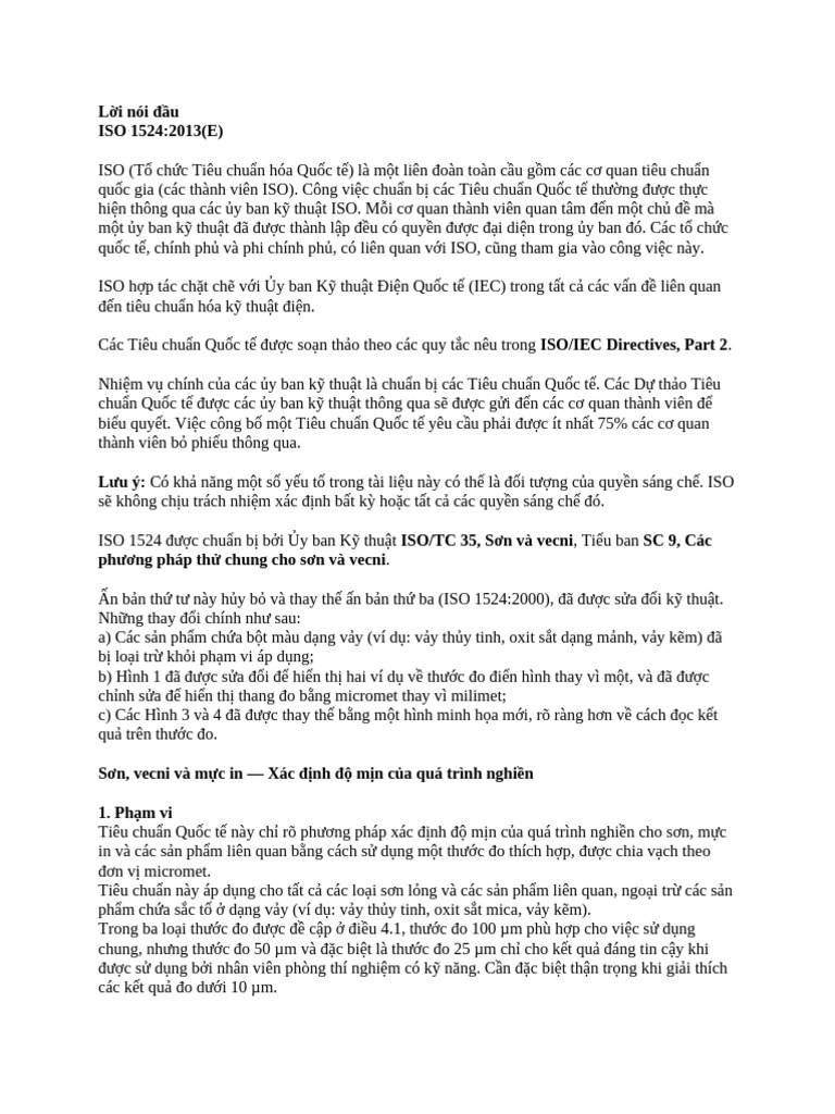 ISO 1524 bản dịch | PDF