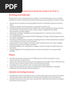 Key Stage 2 Science Curriculum Map | PDF | Mixture | Solubility