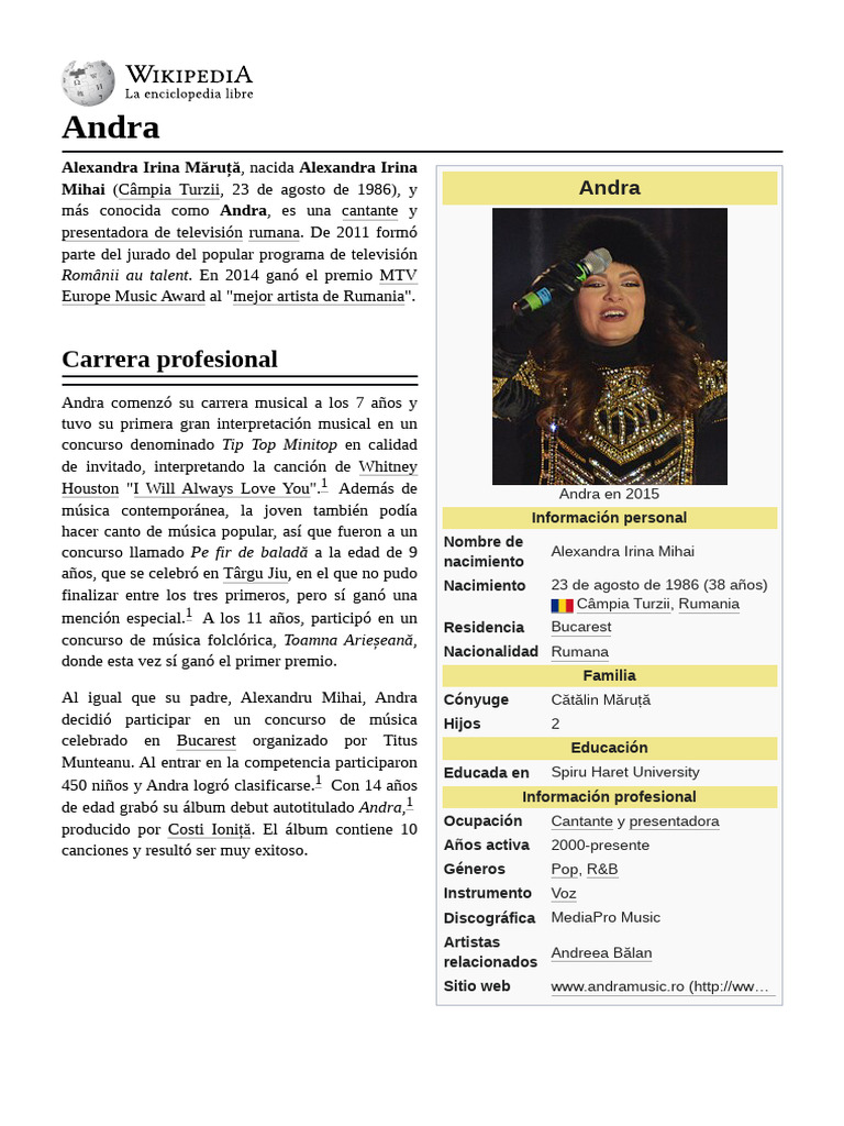Andra | PDF | Grabación de sonido | Música pop