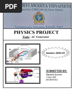 AC Generator | PDF | Electric Generator | Electrical Components