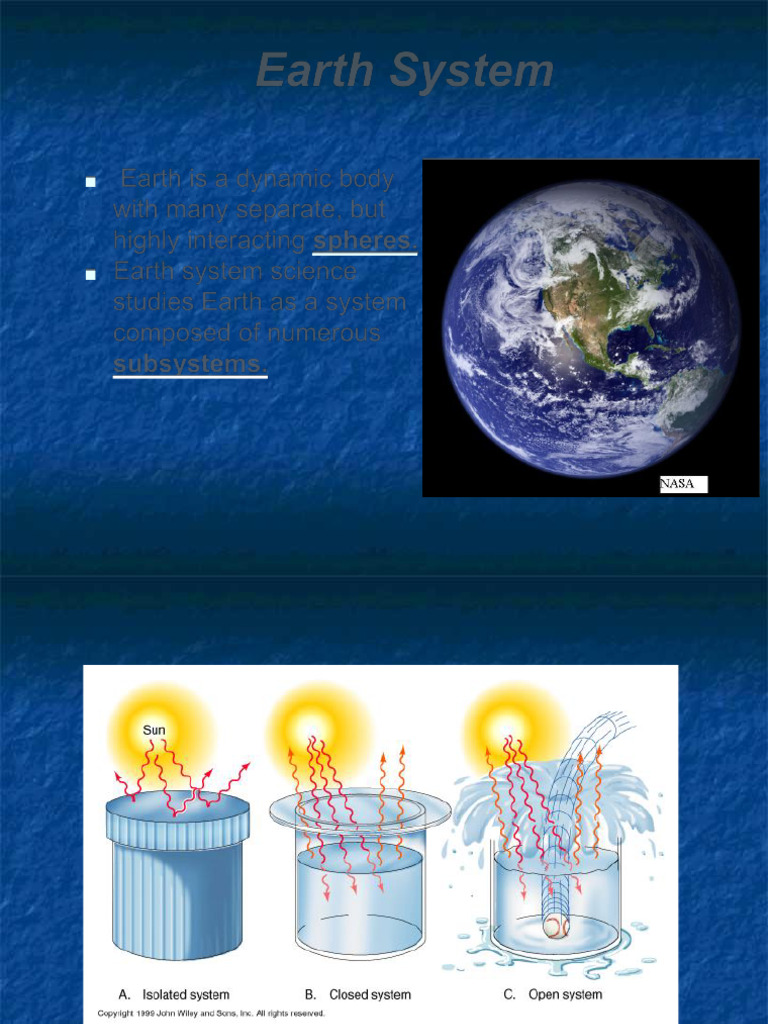 Earths Subsystem Pdf Earth Sciences Atmosphere