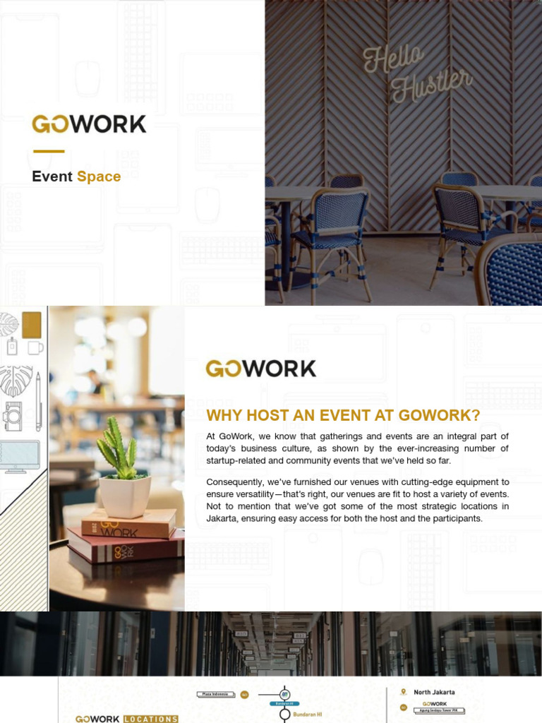 GoWork Event Space & Price Details (2024) | PDF | Electronics ...