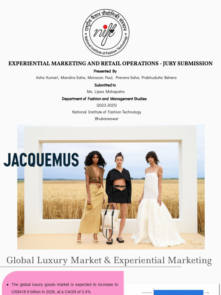 Jaquemus (DS-1) | PDF | Brand | Fashion