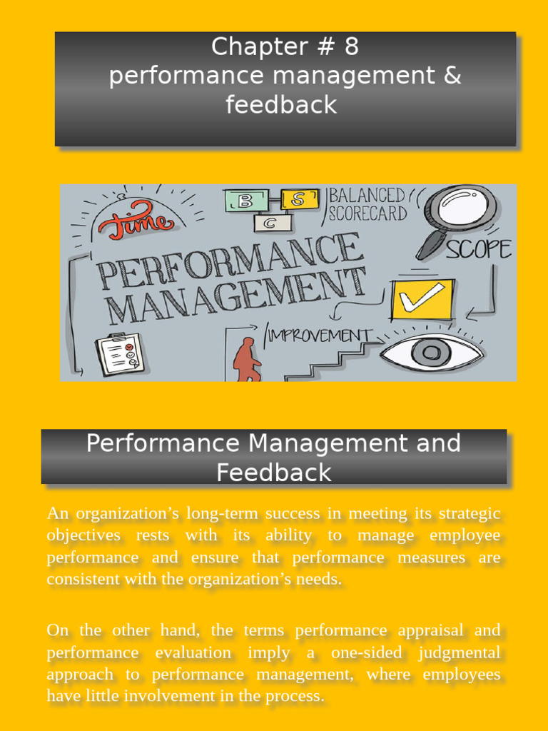 Chapter 5 - Performance Management | PDF | Performance Appraisal ...