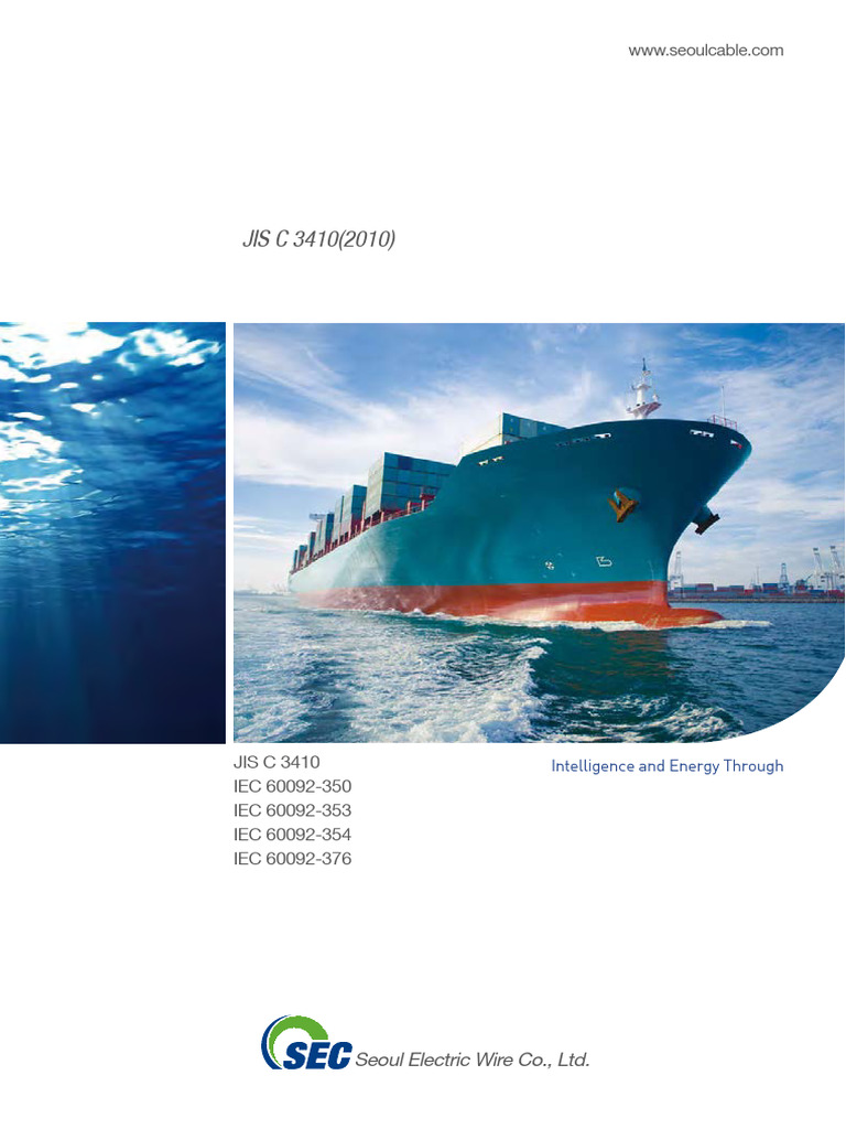 S.E.C JIS Cable | PDF | Electrical Engineering | Manufactured Goods