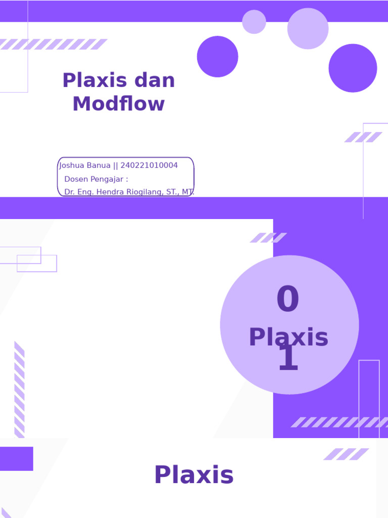 Plaxis Dan Modflow | PDF