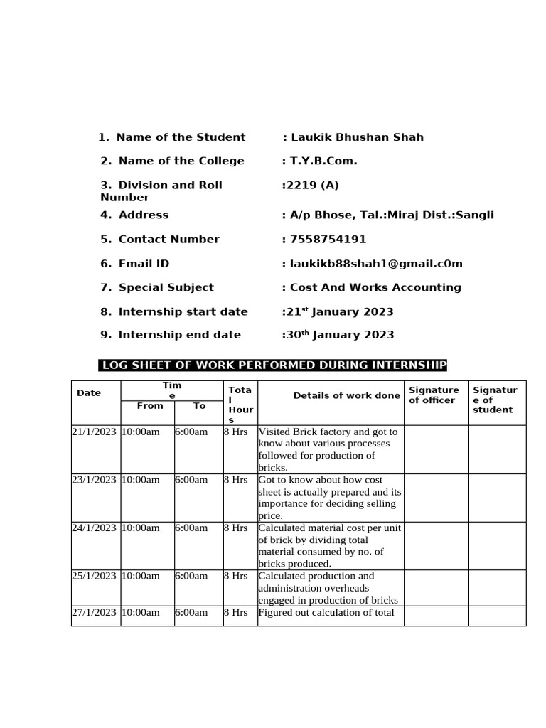 3.log Sheet L | PDF | Business | Business Economics