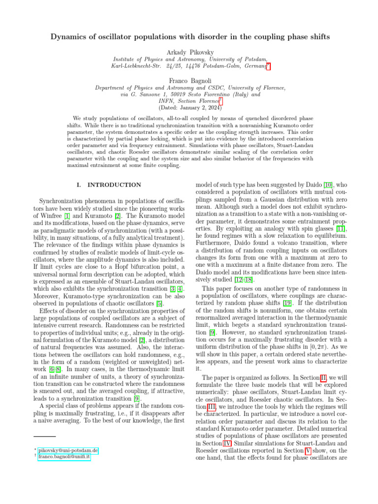 2401.00281v1 | PDF | Normal Distribution | Oscillation