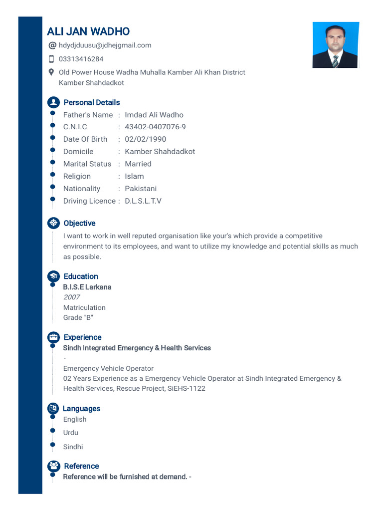Intelligent CV Document | PDF