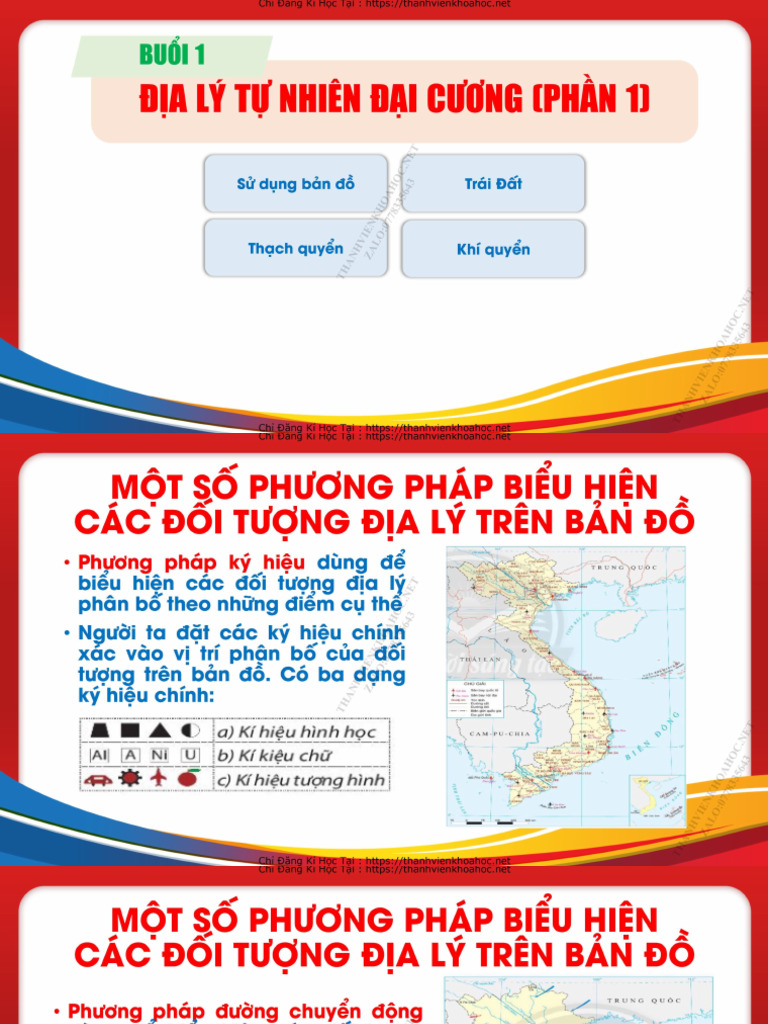 1 ĐỊA LÝ TỰ NHIÊN ĐẠI CƯƠNG P1-SLIDE BÀI GIẢNG PDF | PDF