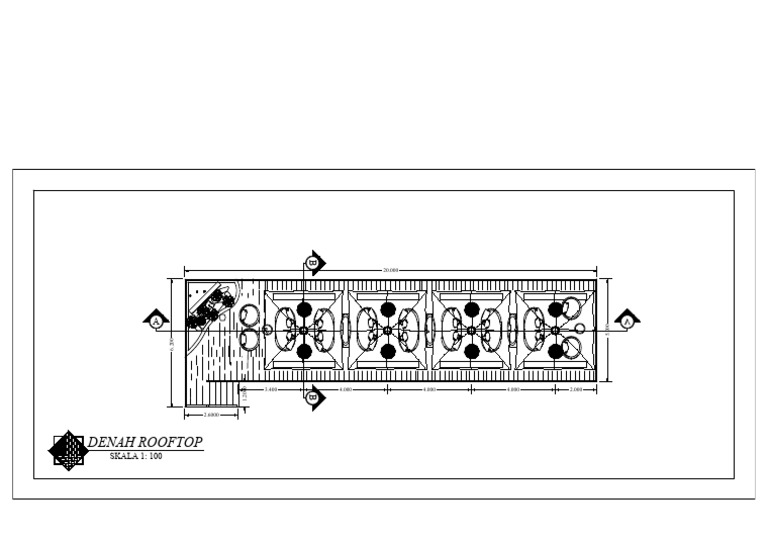 Denah Rooftop-Model 2 | PDF