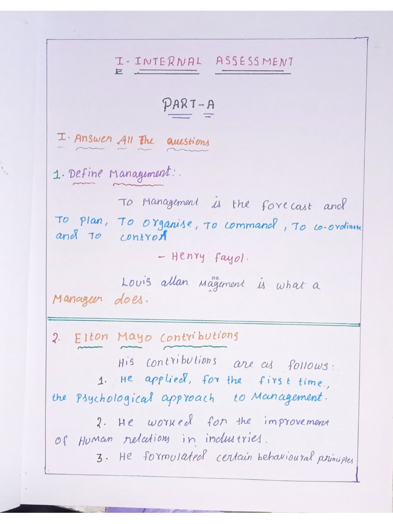Principle of Management Assignment 1-Compressed | PDF