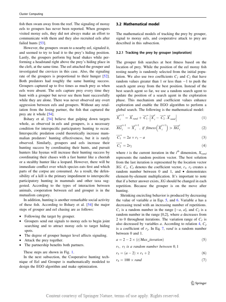 Original Article - EGO - Eel - and - Grouper - Optimizer - A - Nature-Inspired - Optimi - 7 ...