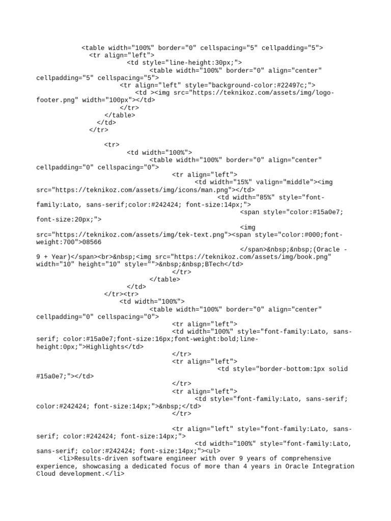 Oracle Tek08566 Cv Pdf Cloud Computing Oracle Corporation