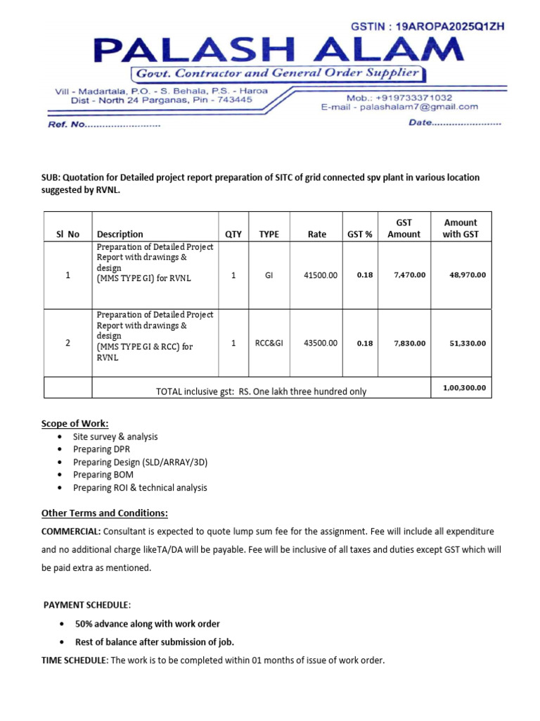 Palash DPR | PDF | Technology & Engineering