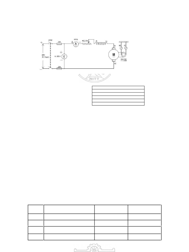 Load Test On DC Series Motor | PDF | Electric Motor | Electric Power