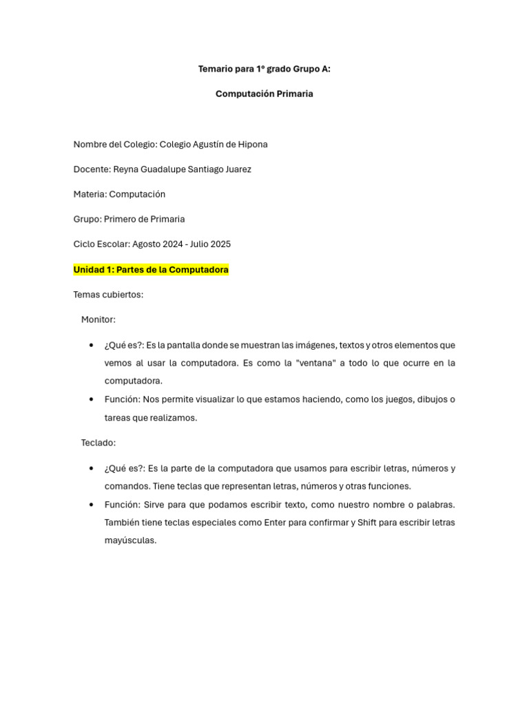 TEMARIO | PDF | Informática | Software