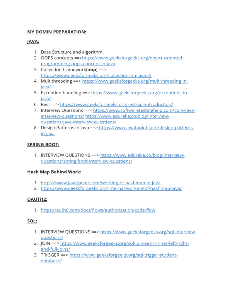 My Domin Preparation | PDF | Databases | Information Science