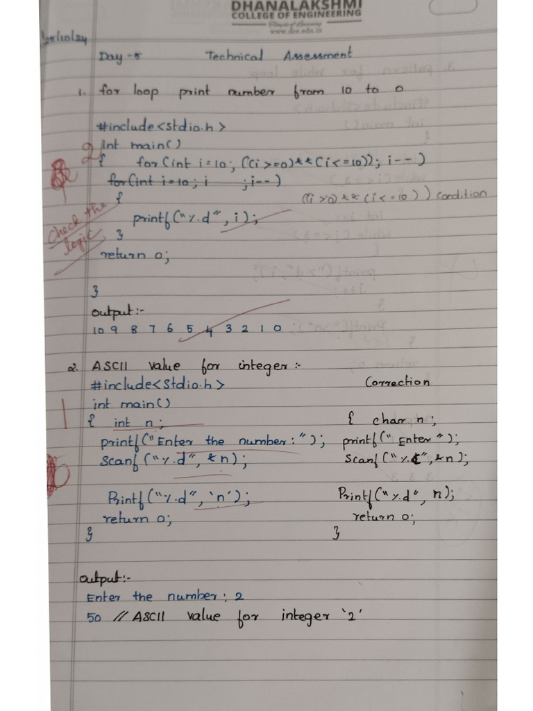 Technical Assessment Day 5 | PDF