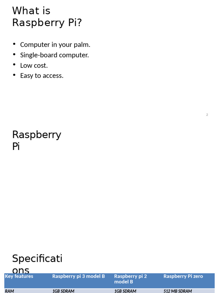 Rasberry Pi | PDF | Raspberry Pi | Computer Architecture